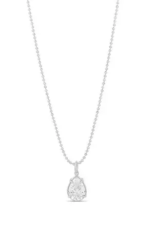 SHYMI Cubic Zirconia Pendant Necklace - Silver