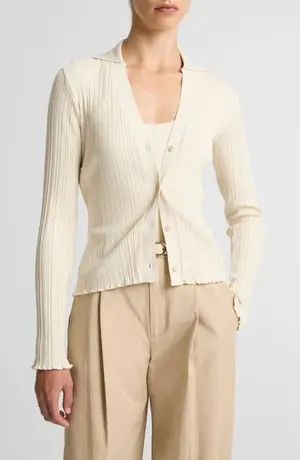 Ribbed Cardigans