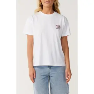 Rip Curl Surf Puff Party Pack Graphic T-shirt - White