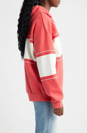 Rip Curl Striped Relaxed-fit Hoodie