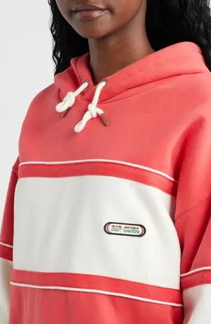 Rip Curl Striped Relaxed-fit Hoodie
