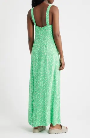 Rip Curl Surf Side Maxi Dress - Light Green