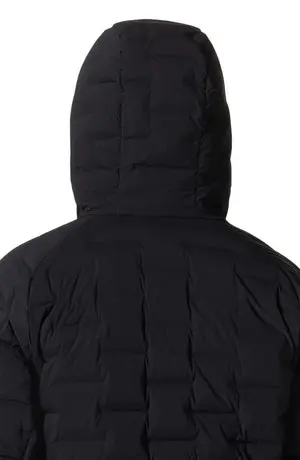 Mountain Hardwear Stretchdown™ 700-fill-power Down Hooded Jacket - Black