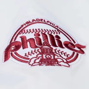 Mitchell & Ness Philadelphia Phillies Cooperstown Collection Arctic Lightweight Satin Full-snap Jacket By