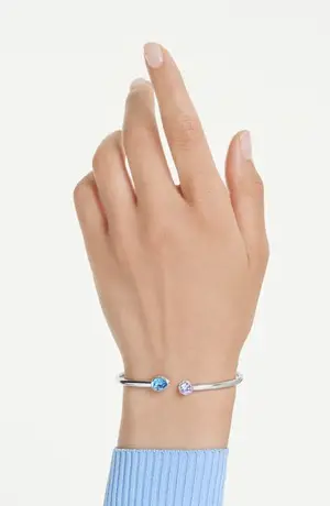 SWAROVSKI Chroma Open Bangle - Silver/multi