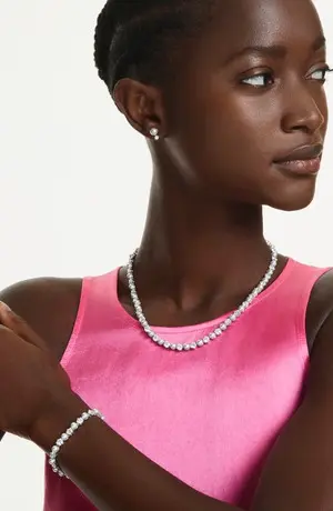 SWAROVSKI Matrix Faux Pearl & Crystal Jewelry Set