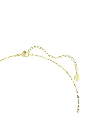 SWAROVSKI Minions® King Bob Crystal Pendant Necklace - Gold/multi