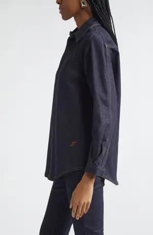 Jacquemus La Chemise Amelo De-nîmes Denim Shirt
