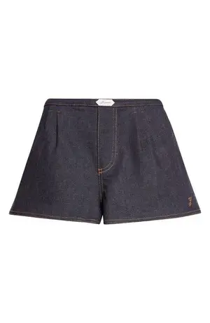Jacquemus Le Amelo De-nîmes Denim Shorts - Dark Navy