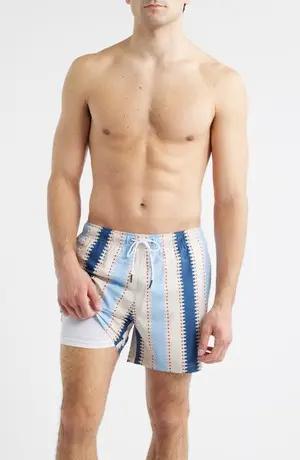 MAVRANS Strike A Match Swim Trunks