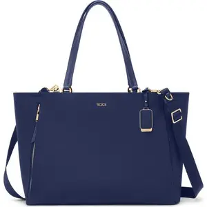 Tumi Large Tote - Indigo/light Gold