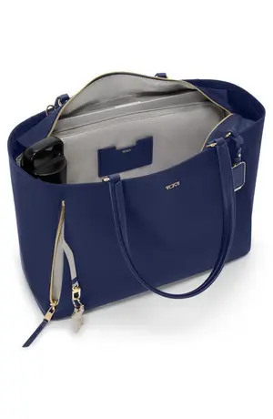 Tumi Large Tote - Indigo/light Gold