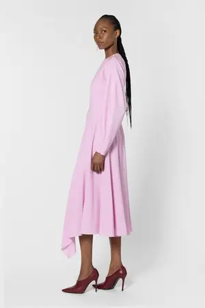 ROKSANDA Yelin Crepe Long Sleeve Dress