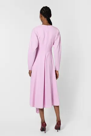 ROKSANDA Yelin Crepe Long Sleeve Dress