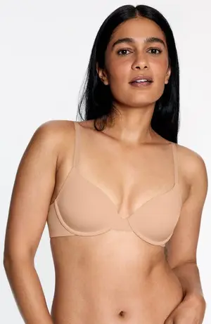 Pepper Simply Smooth T-shirt Bra - Buff