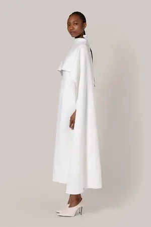 ROKSANDA Elina Crepe Bridal Dress - Ivory