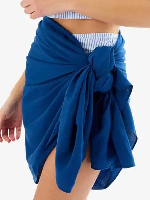RUFFLEBUTTS Convertible Sarong - Navy