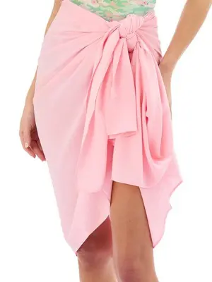 RUFFLEBUTTS Convertible Sarong Pink