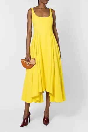 ROKSANDA Awn Crepe Midi Dress