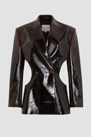 ROKSANDA Aamina Faux Leather Jacket