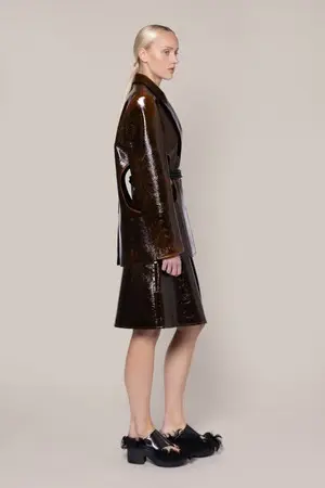 ROKSANDA Aamina Faux Leather Jacket
