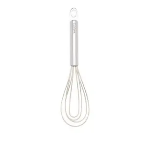 CUISIPRO 8-inch Silicone Flat Whisk - Silver