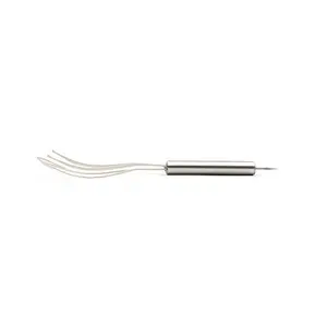 CUISIPRO 10 Inch Silicone Flat Whisk - White