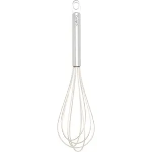 CUISIPRO 10-inch Silicone Egg Whisk Silver