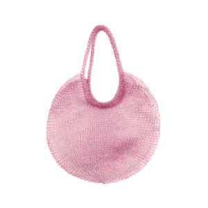 BRUNNA.CO The Sol Mesh Wire Tote Bag Pink