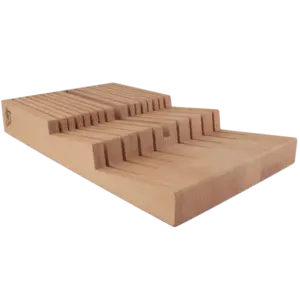 SHUN 15 Slot In-drawer Knife Tray - Blonde