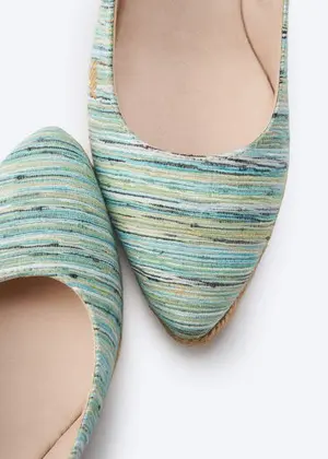 VISCATA Palomera Canvas Espadrille Wedges