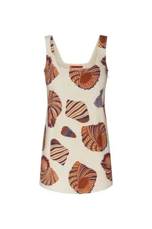 SIMONMILLER Sahara Linen Mini Dress - Natural Shell