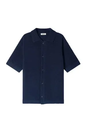 Sandro Jute Shirt - Navy Blue