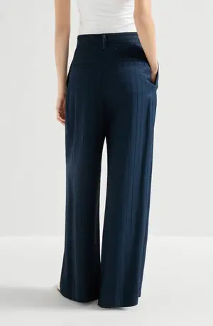 Brunello Cucinelli Striped Trousers