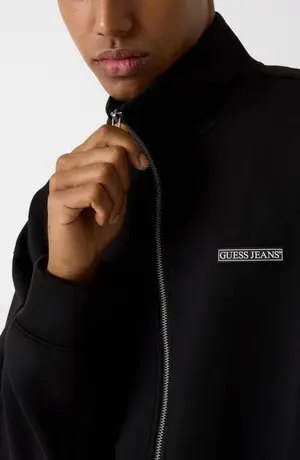 Guess Scuba Knit Cropped Jacket