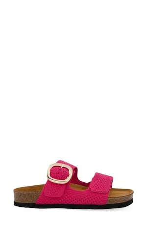 Naot Miami Slide Sandal - Fuschia Knit