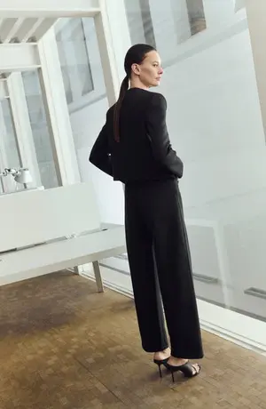Mango Collarless Jacket