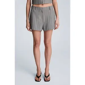 KENNETH COLE Pinstripe Tailored Shorts