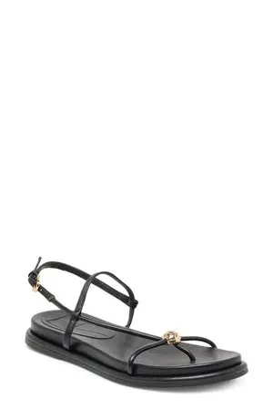 Dolce Vita Strappy Sandal - Black Leather