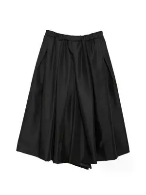 Comme Des Garçons Pleated Trousers - Black