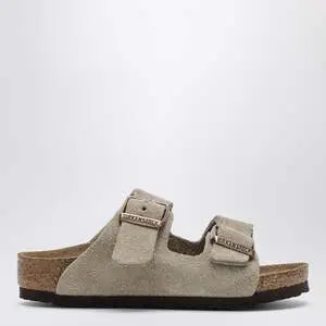 BIRKENSTOCK Arizona Suede Slides - Beige