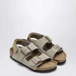 BIRKENSTOCK Milano Suede Sandals - Beige