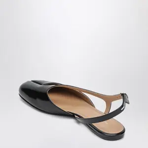 MAISON MARGIELA Brushed Leather Tabi Slingback Sandals