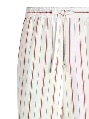 Dolce & Gabbana Striped Drawstring Trousers