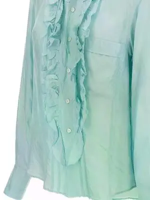 Plan C Ruffled-detail Blouse