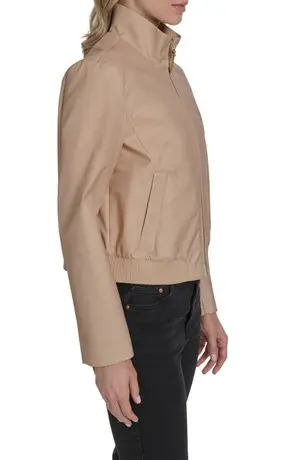Cole Haan Bomber Rain Jacket - Light Sand