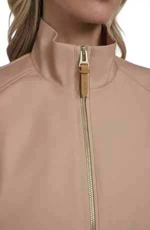 Cole Haan Bomber Rain Jacket - Light Sand