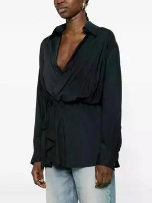 Isabel Marant Keren Wrap-design Blouse