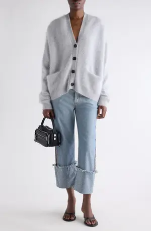 Acne Studios Brushed Cashmere Cardigan