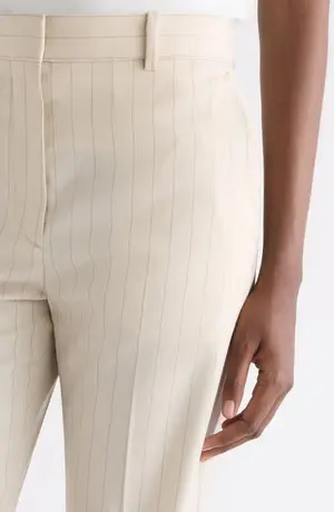 Acne Studios Pontino Pinstripe Wool Trousers